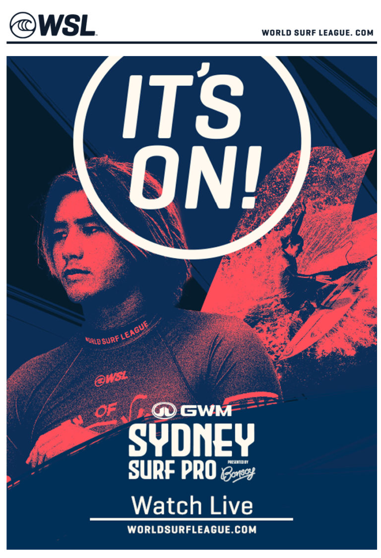2023 WSLチャレンジャー・シリーズの第2戦「GWMシドニー・サーフ・プロ」2日目IT’S ON！ | サーフィンのことなら東京・墨田区のプロショップのアルファサーフショップへ